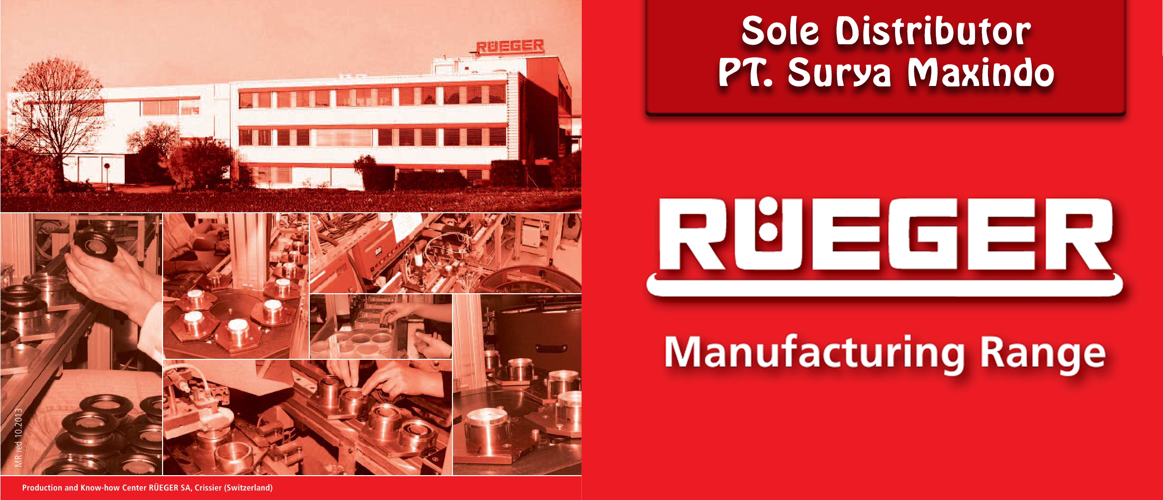 Rueger (Manufacturing Range) – PT. SURYA MAXINDO